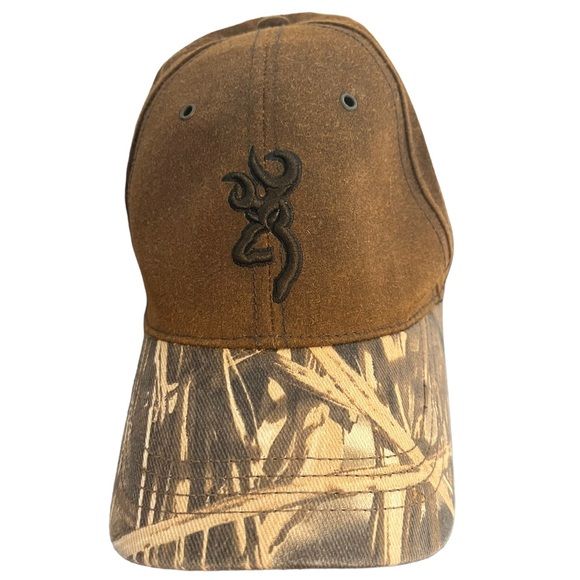 Browning | Accessories | Browning Firearms Logo Brown Camo Adjustable ...